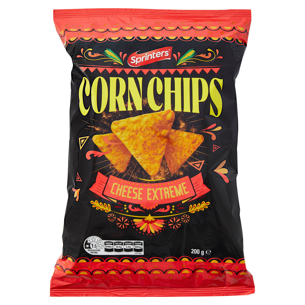 Corn Chips Cheese Extreme 200g